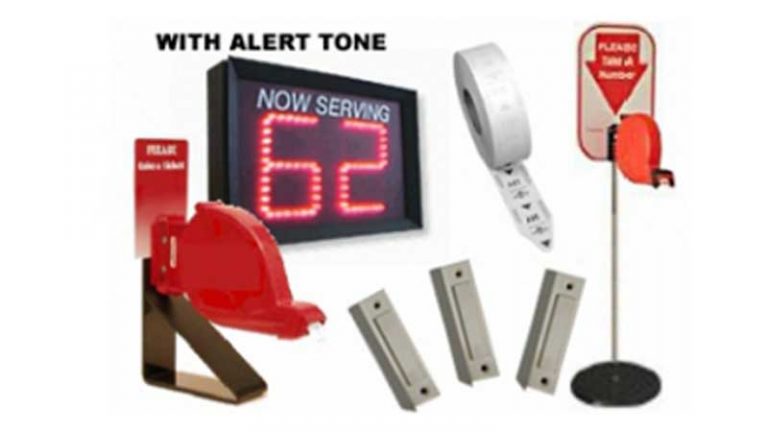 Standard Wired Push Button Systems | Take a Number Systems