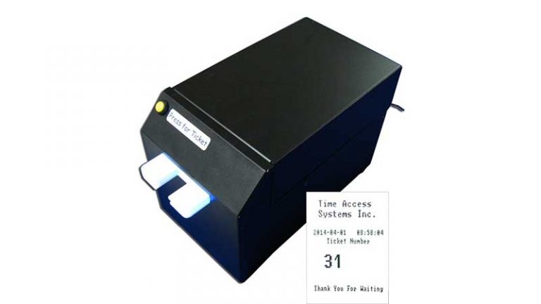 Electronic ticket printing system | Queue Master | Take a Number Systems
